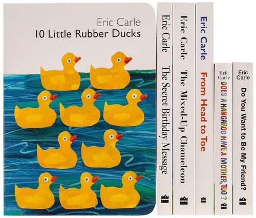 Eric Carle Six Classic Board Books Box Set (World of Eric Carle) by ...