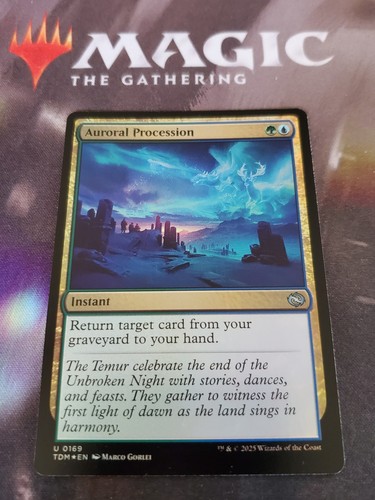 Mtg. Auroral Procession. Foil. Tarkir: Dragonstorm. Pack Fresh | eBay