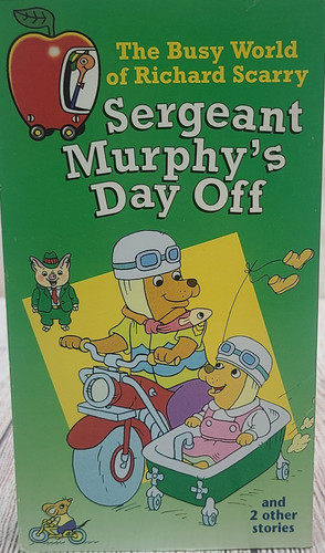 The Busy World Of Richard Scarry Sergeant Murphy's Day Off & 2 Other ...