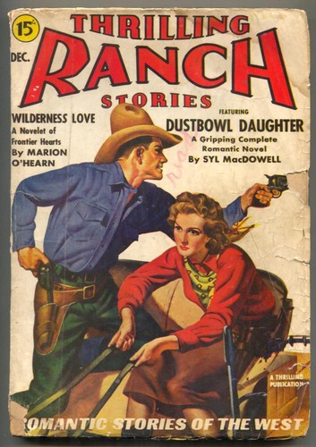 PULP: Thrilling Ranch Stories Pulp December 1940- Dustbowl Daughter | eBay