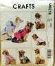Dog Coat Jacket Collar Sewing Pattern Simplicity 4219 Small 10” 12” 14 ...