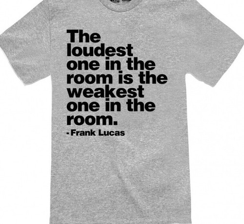 Frank Lucas Quote T shirt New Retro 90s Hip Hop Rap Denzel 420 Cartel ...