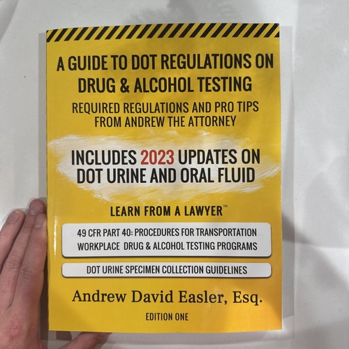 A Guide To DOT For Regulations On Drug And Alcohol Testing | eBay