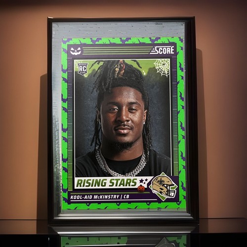 2024 Score Football Halloween Bat Rising Stars Card #33 Kool-Aid ...
