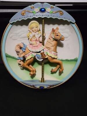 Bradford Exchange Carousel Plates for sale | eBay