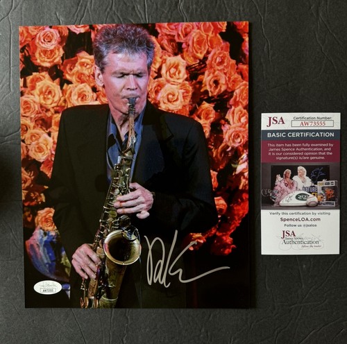 David Sanborn Signed 8x10 Photo Autographed JSA COA Jazz Legend ...