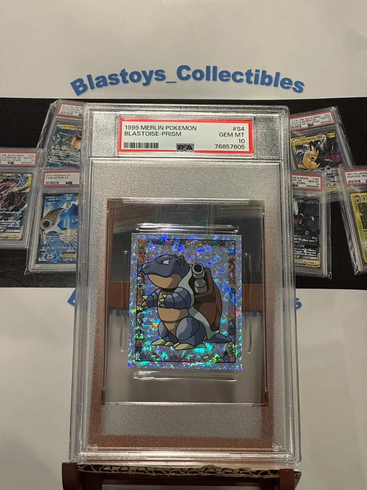 Blastoise 1999 Merlin #S4 Prism Sticker Price Guide - Sports Card Investor