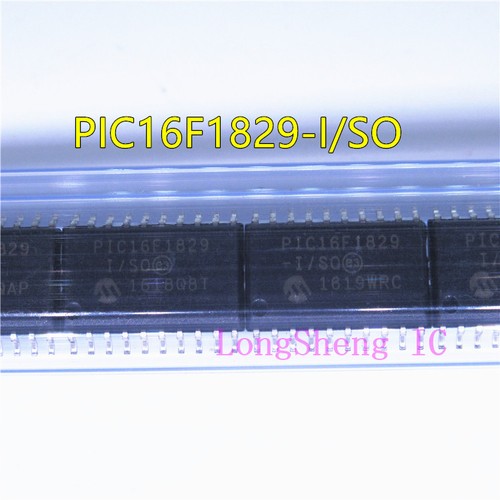 2PCS PIC16F1829-I/SO SOIC-20 Microcontrollers - MCU 14KB FL 1KBRAM ...