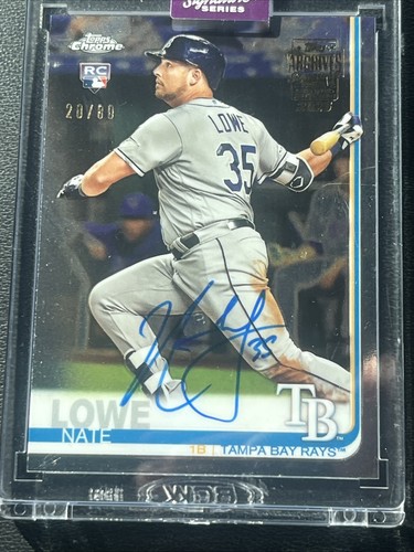 2025 Topps Archives signature series Nate Lowe Rookie Auto /80 | eBay