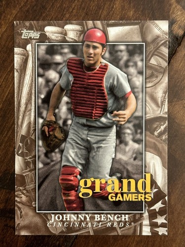 2024 Topps Series 1 Johnny Bench Grand Gamers Insert #GOG-18 | eBay