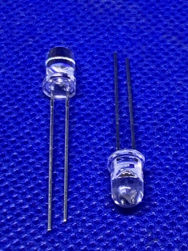 Kingbright 50pc (WP7113CGCK) LED GREEN CLEAR T-1 3/4 T/H 570nm LED 2.1V ...