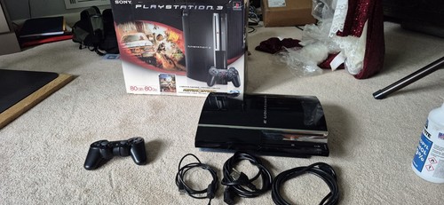 Sony PlayStation 3 PS3 (Model CECHE01) Backwards Compatible - Tested ...