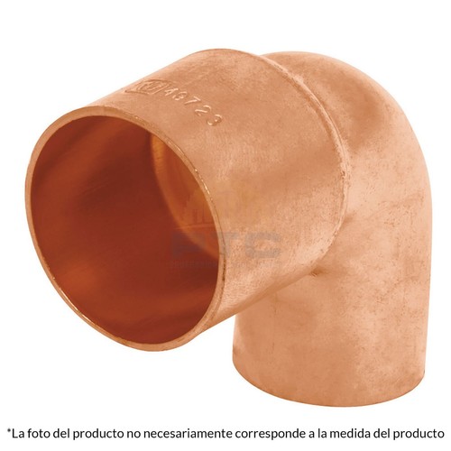 Foset CC-522 1" x 1/2" copper reduction 90° elbow | eBay