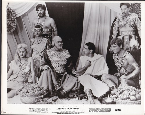 Edmund Purdom Arnoldo Foà The Loves of Salammbo 1962 movie photo 42700 ...