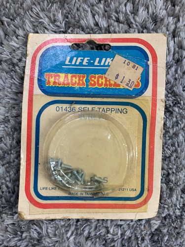 LIFE-LIKE 01436 TRAIN TRACK SCREWS - SELF TAPPING | eBay