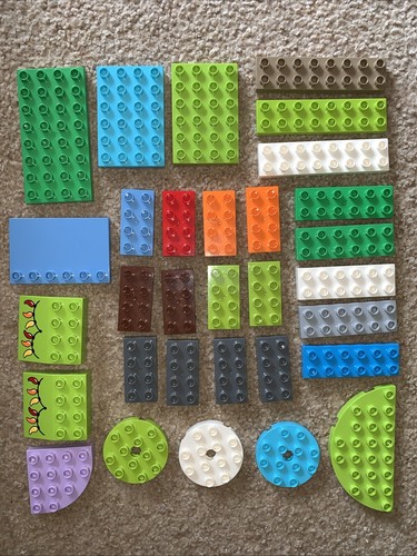 LEGO Duplo Base Plate Lot of 31 Multiple Sizes and Colors + MORE | eBay