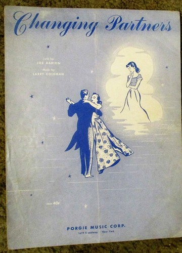 Changing Partners by Joe Darion & Larry Coleman Sheet Music 1953 #4 | eBay