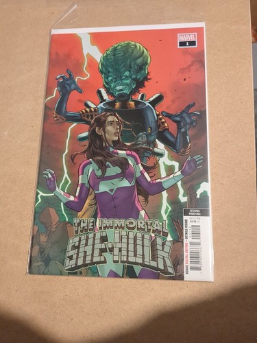 IMMORTAL SHE-HULK (2020) #1 2ND Print - New Bagged & BOARDED | eBay