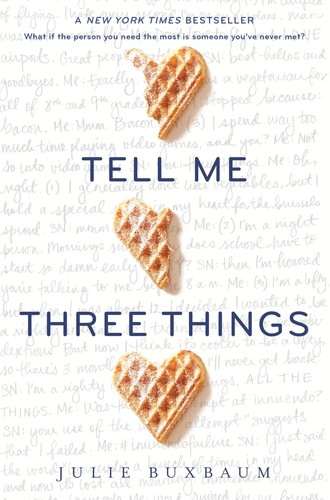 Tell Me Three Things - hardcover Buxbaum, Julie 553535641| eBay