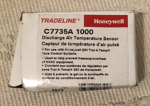 Honeywell C7735A1000 Discharge Air Temperature Sensor, open box ...