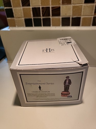 PHB Collection Entertainment Series Charlie Chaplin Porcelain Hinged ...