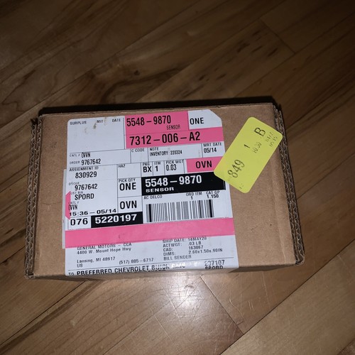 Engine Coolant Temperature Sensor-VIN: K, Eng Code: L3B, 4 Door, Crew ...