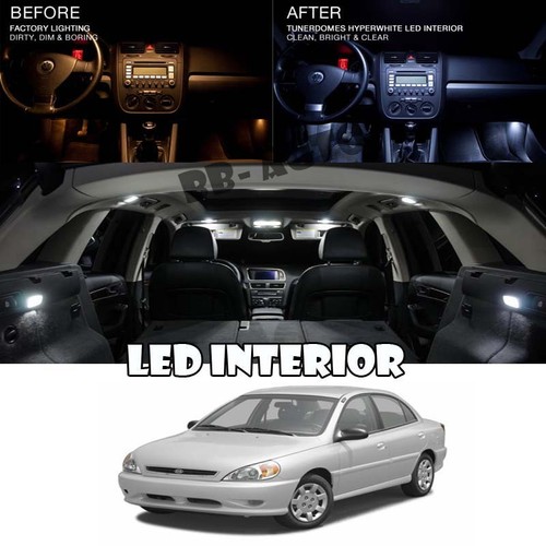For 01-05 Kia Rio LED Interior Map Dome Trunk Light Bulb Full White ...