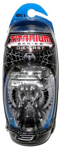 Spiderman 3 DieCast Titanium Metal Venom Figure Variant MIB Patina Toy Galoob | eBay