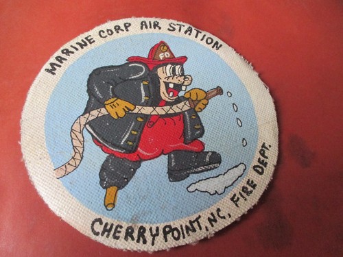 WWII USAAF DISNEY PETE MCAS CHERRY POINT FIRE DEPT FLIGHT JACKET PATCH ...