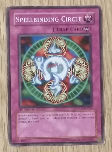 Yu-Gi-Oh Card Spellbinding Circle Trap | eBay