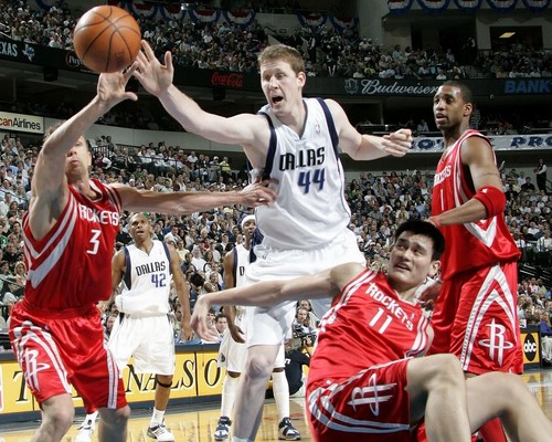 Shawn Bradley & Yao Ming Dallas Mavericks Basketball Rockets 120 PCS ...