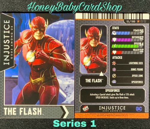 Injustice Arcade Series 1 Out of Print Card 12 The Flash | eBay