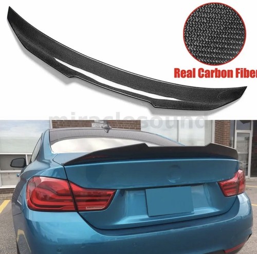 14-20 BMW 4-Series F32/F36 PSM Style Spoiler Carbon Fiber, 3M tape ...