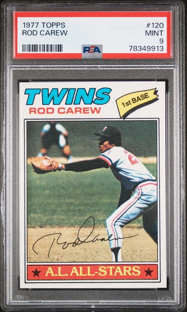 Rod Carew 1977 Topps #120 Base Price Guide - Sports Card Investor