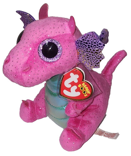 Ty Beanie Boos - SPITFIRE Pink Dragon (6 Inch) NEW MWMT Stuffed Animal ...
