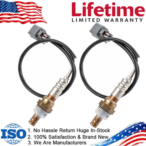 2PCS Oxygen O2 Sensor Air Fuel Ratio Up & Down For 2002-2004 Honda CR-V ...