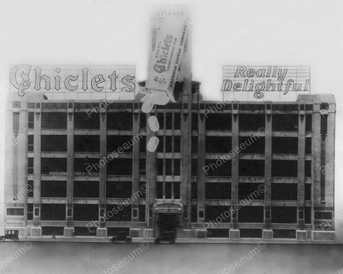American Chicle Company Long Island City NY 8" - 10" B&W Photo Reprint ...