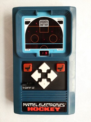 Hockey Mattel (1978) Retro Handheld Games