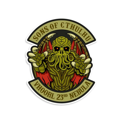 Sons Of Cthulhu Lovecraft SOA Mashup Vinyl Sticker | eBay