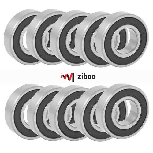 10Pcs 6002RS 15mmx32mmx9mm Roller-Skating Deep Groove Ball Bearing ...