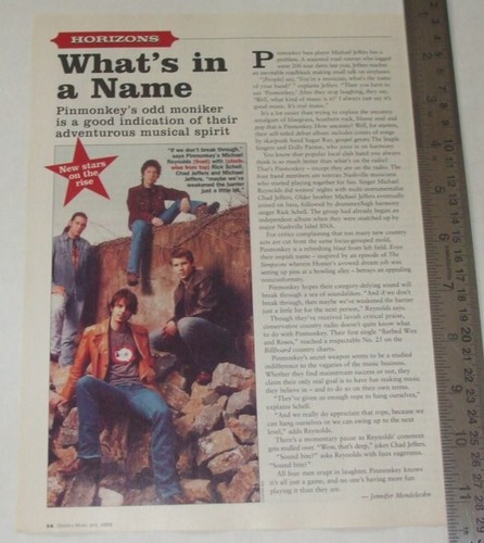 Pinmonkey | Michael Reynolds original ONE magazine clipping page PHOTO ...