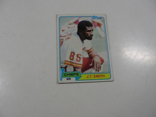 J. T. Smith 1981 Topps ROOKIE CARD #86 | eBay