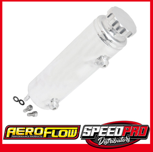 Aeroflow AF77-1115 1.5L Universal Radiator Overflow Tank 12"X3.5" -4orb ...