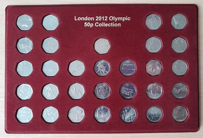 Olympic 50p Complete Set for sale | eBay