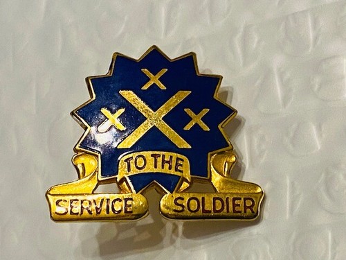 US Military 13th Support Command Insignia Pin - Service to the Soldier ...