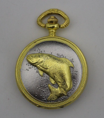 Fishing Pocket Watch for sale | eBay UK