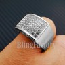 Hip Hop Fashion Lab Diamond Rapper's Iced Shiny Star Bling Pinky Ring ...