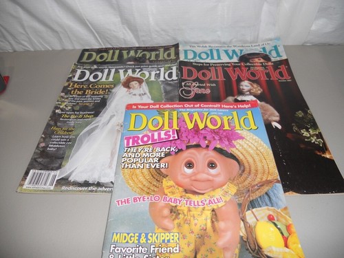 Doll World Magazine Lot of 5 1993, 1997, 1998, 1999 | eBay