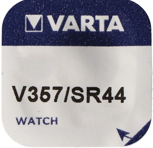 20x VARTA Watch V 357 watch cell button cell SR 44 W V357 watch battery ...