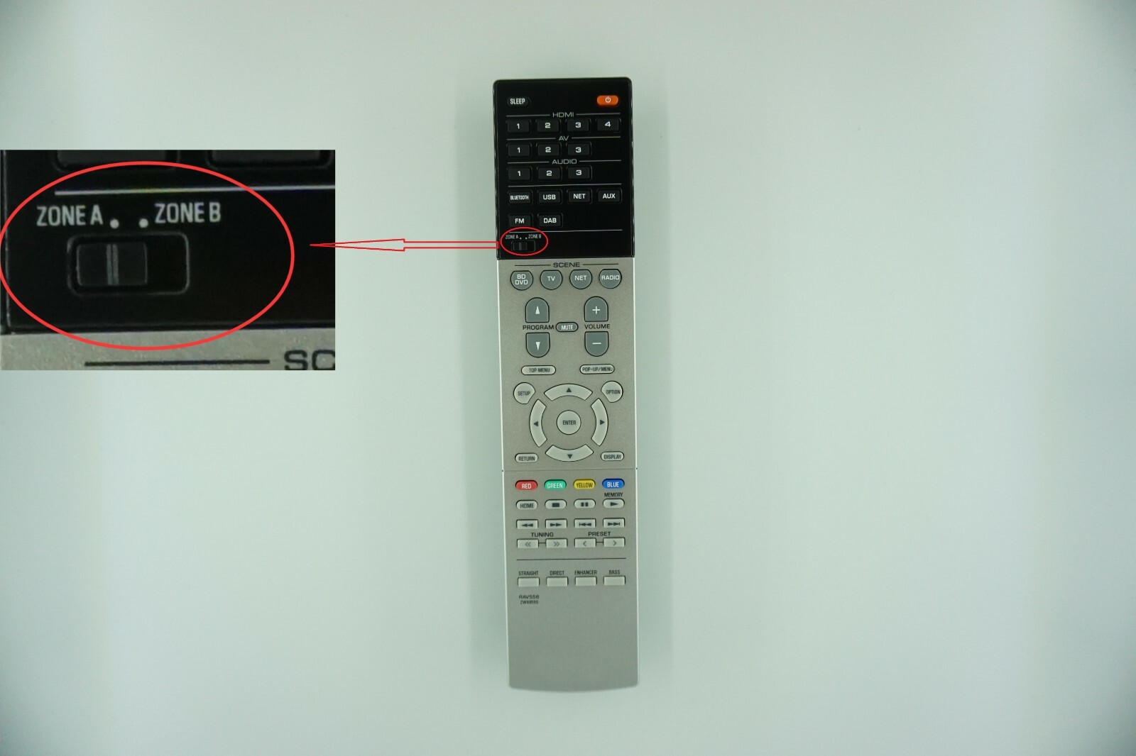 New Genuine Yamaha Receiver Remote Control RAV502 ZF27000 RX-V775 RX ...